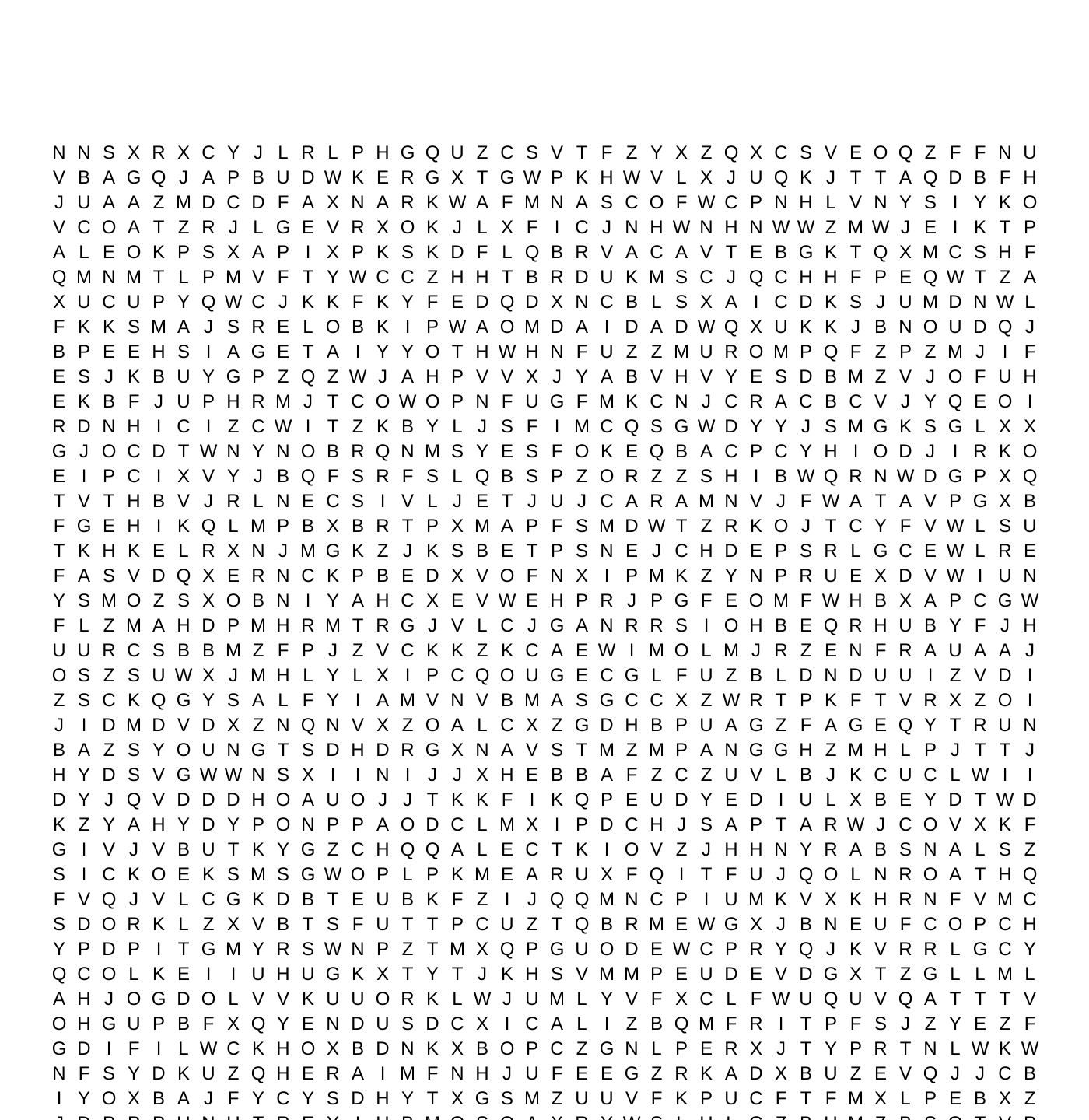 HCY-Week 5- Thy Kingdom Run-Word Search
