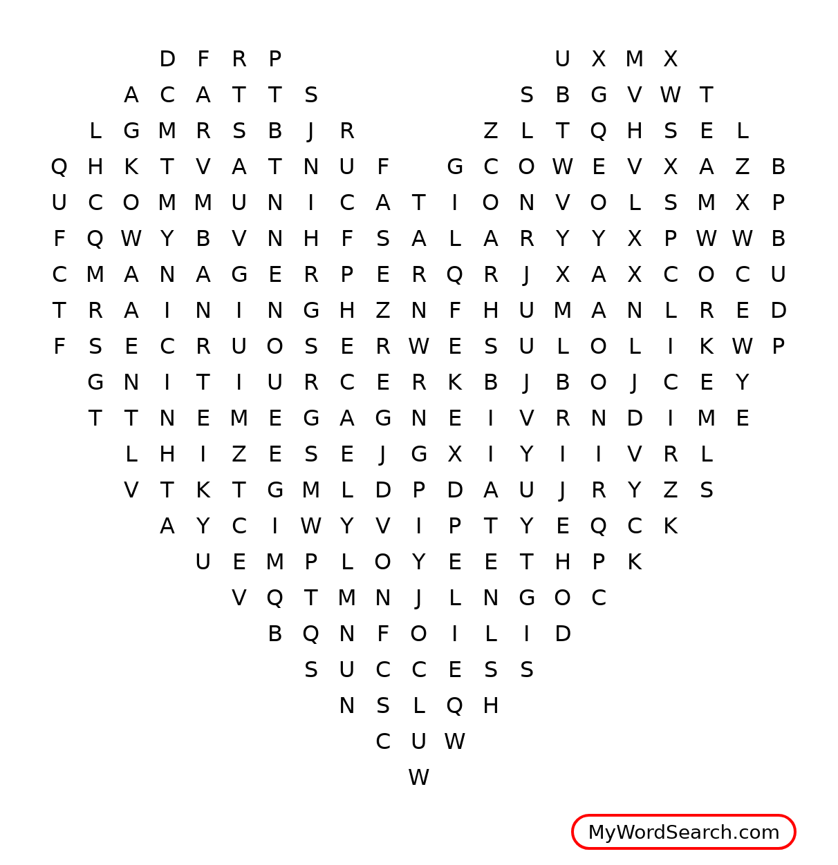 HR Word Search