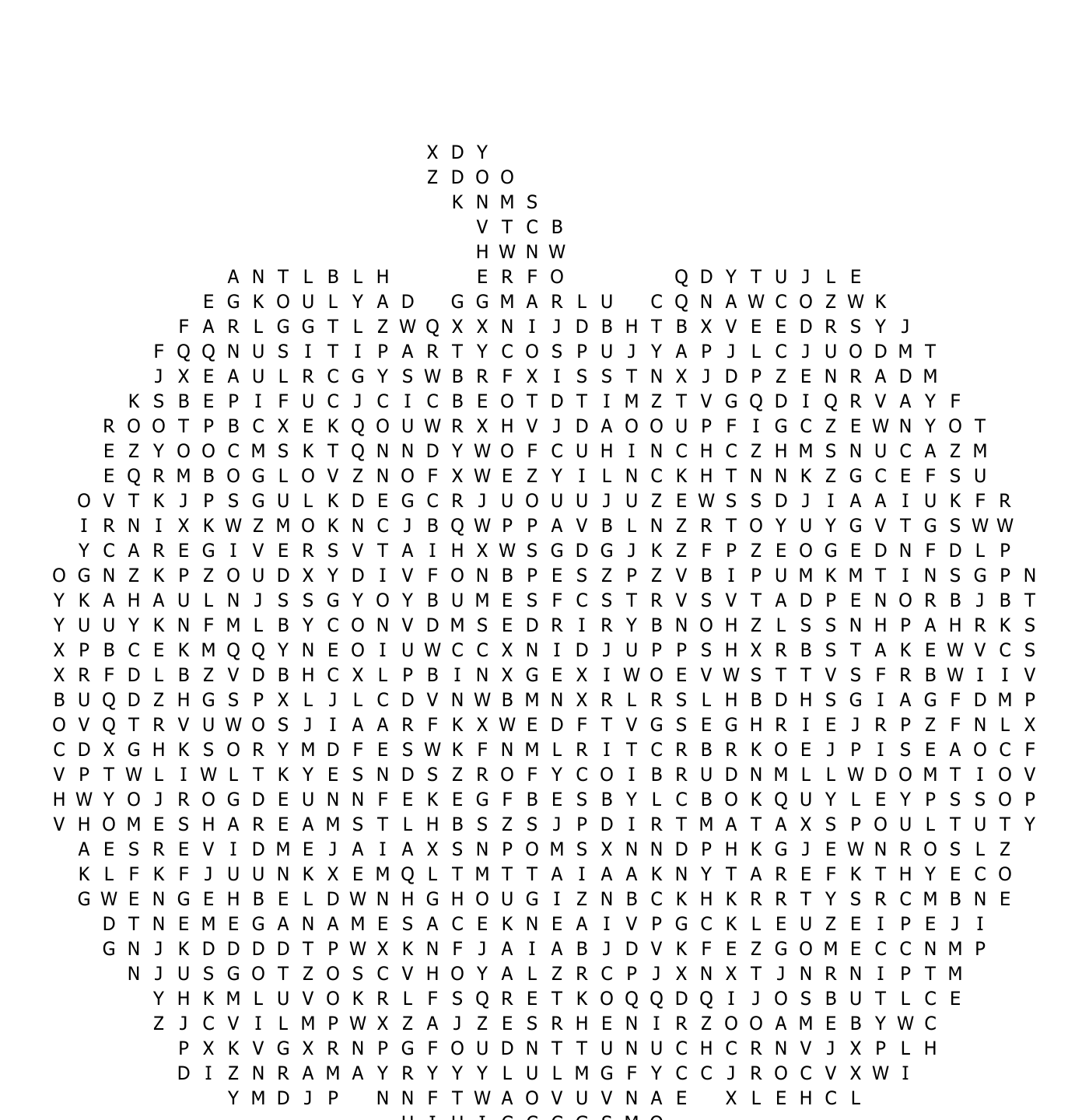 HUMAN SERVICES WORD SEARCH