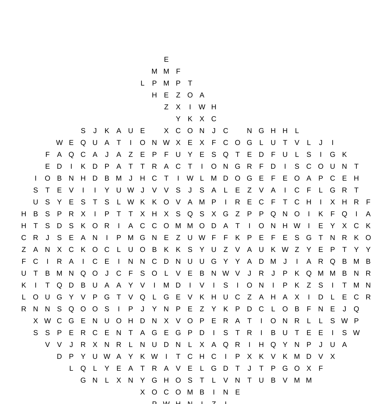 Halloween Algebra Word Search