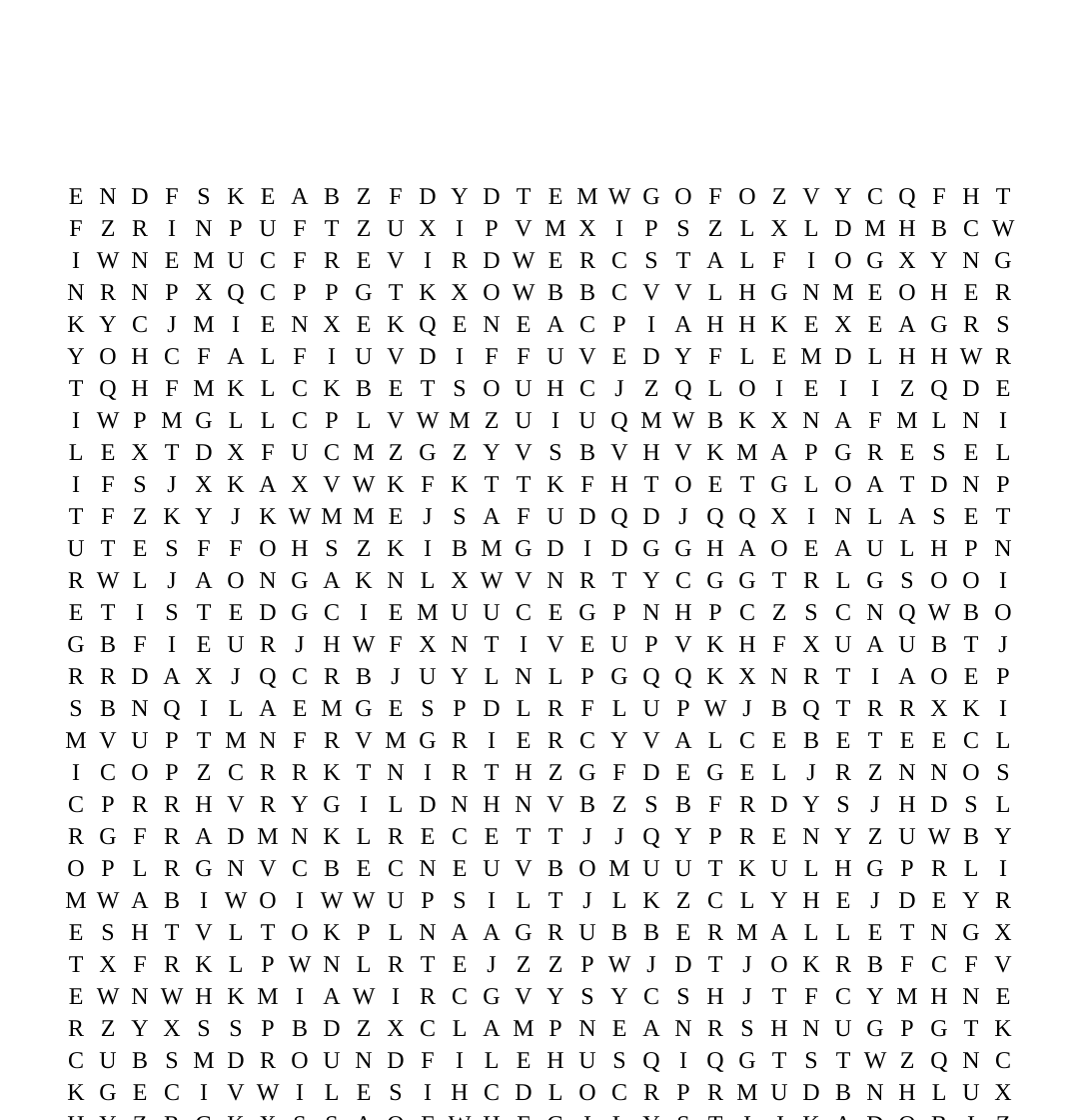 Hand Tool Identification Word Search