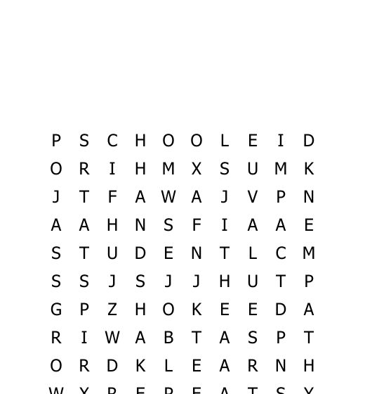 Handshake Word Search