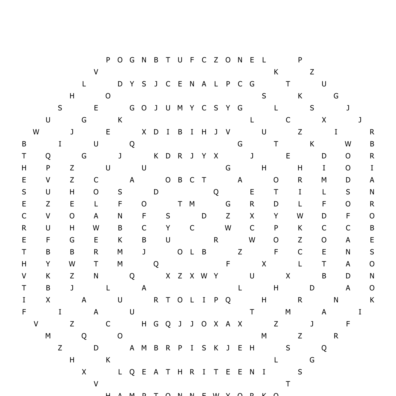 Hatchet Word Search