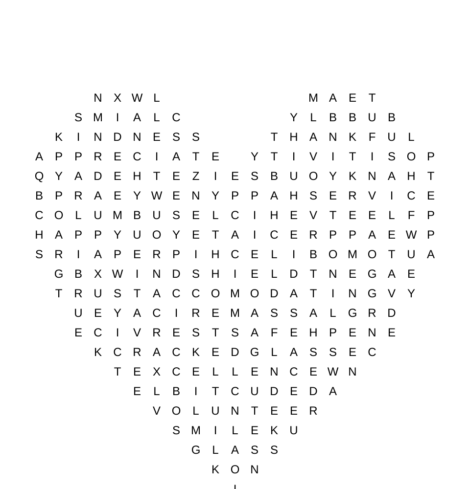 Have fun and Good Luck! -Wendy