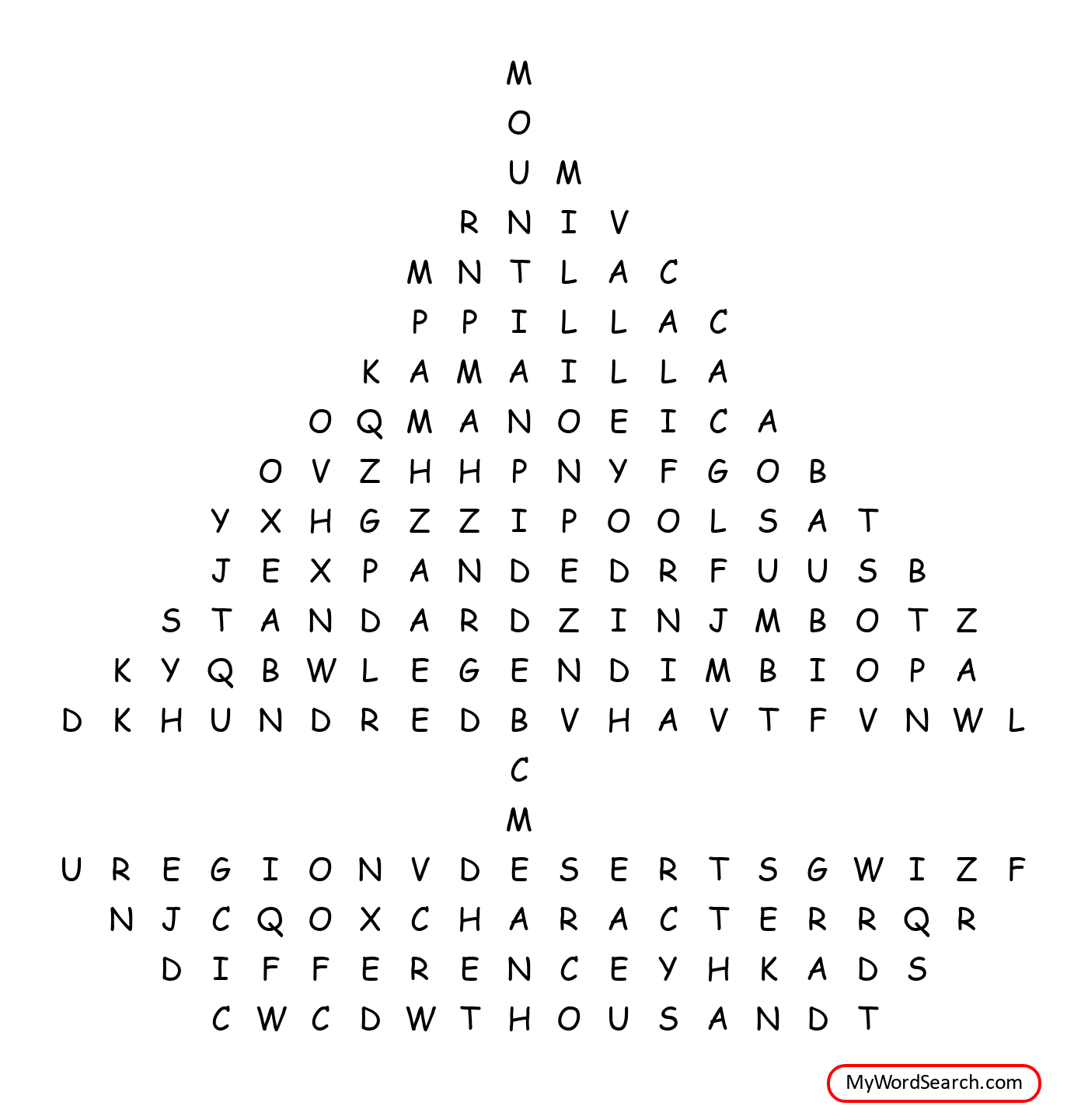 Homework Spelling List week 11-15