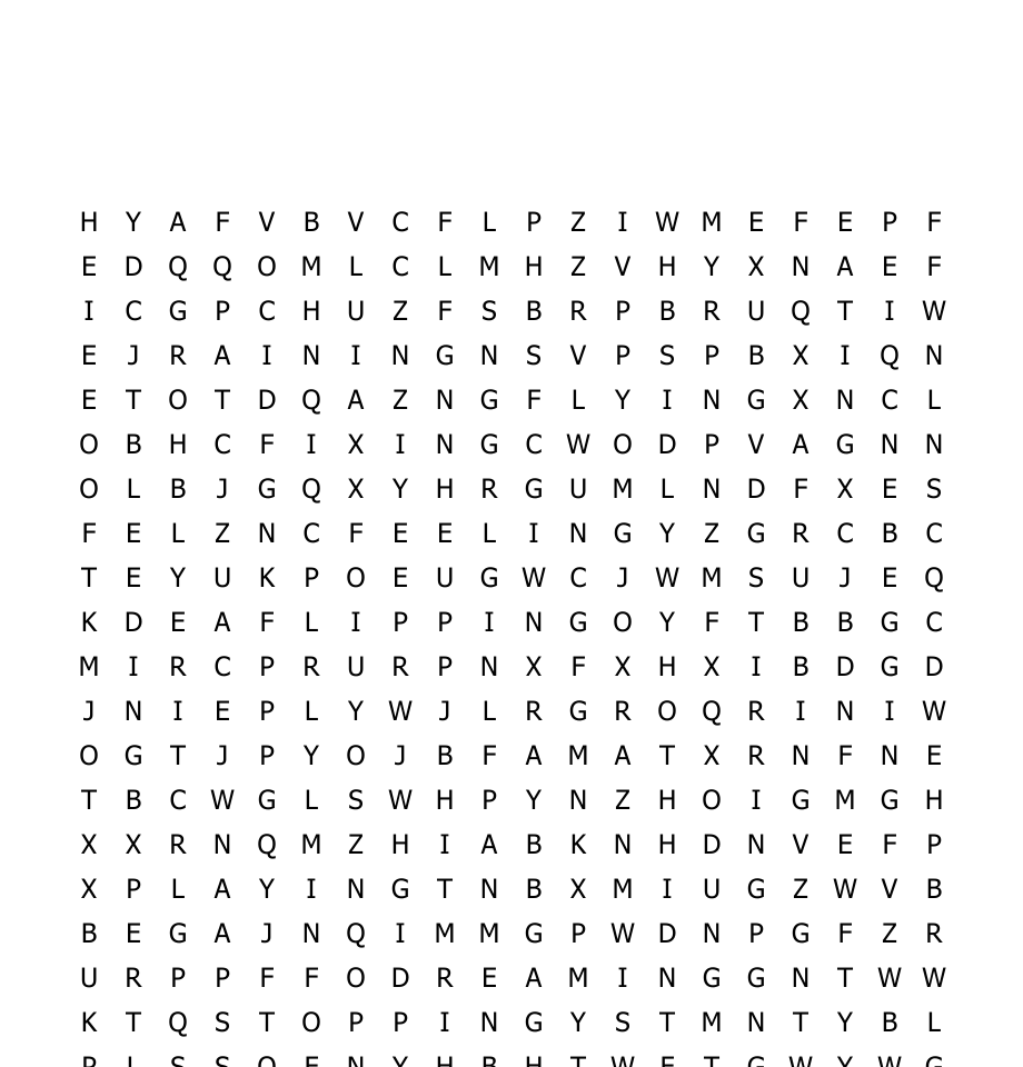 ING Word Search