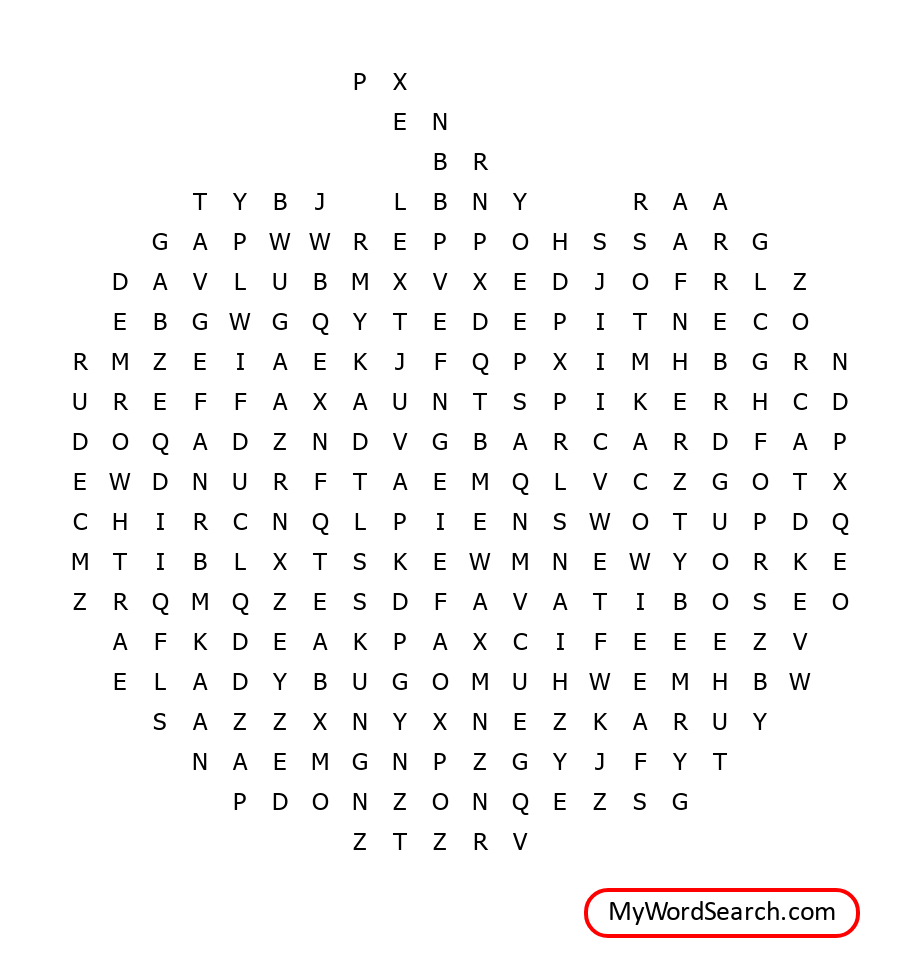 JAMES WORD SEARCH