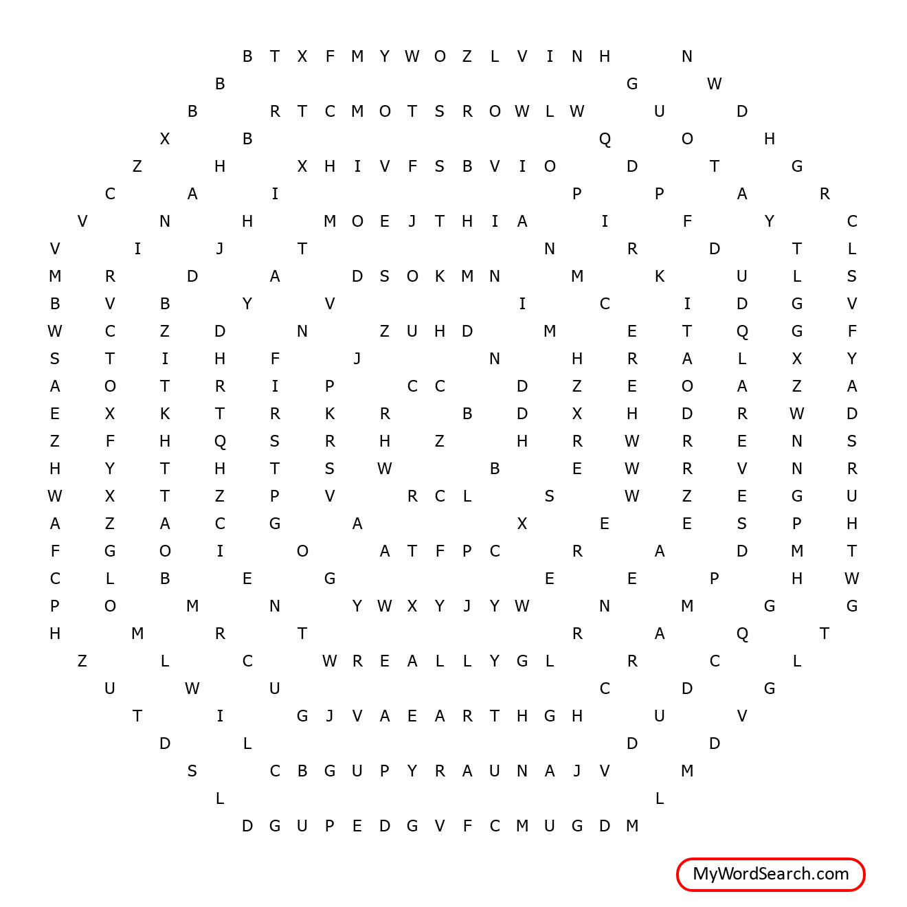 Jackson's word search