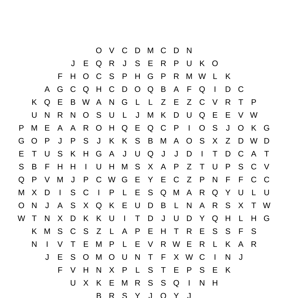 Jesus in the Temple Word Search