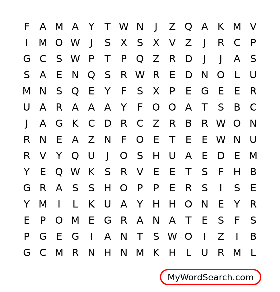 Joshua And Caleb Bible Word Search
