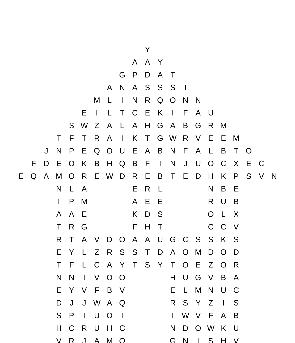 June events word search