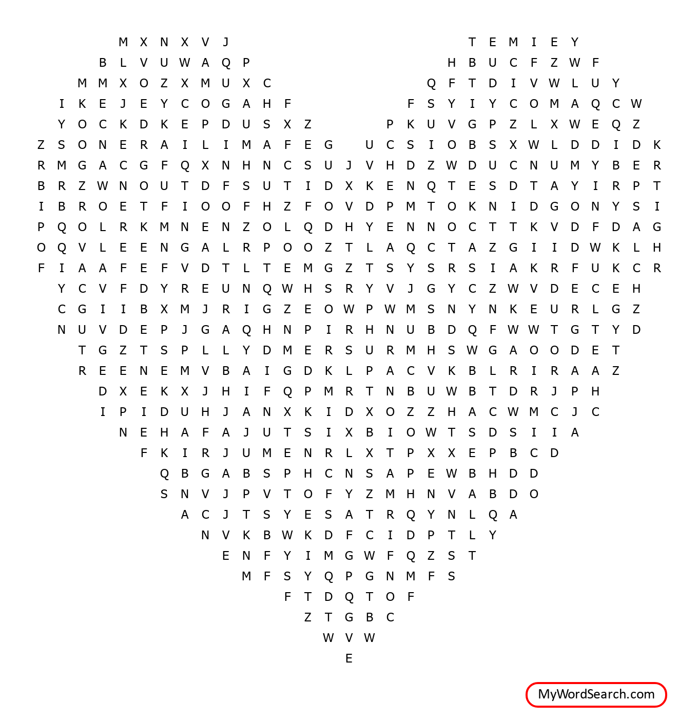 Keeping Score Spelling List