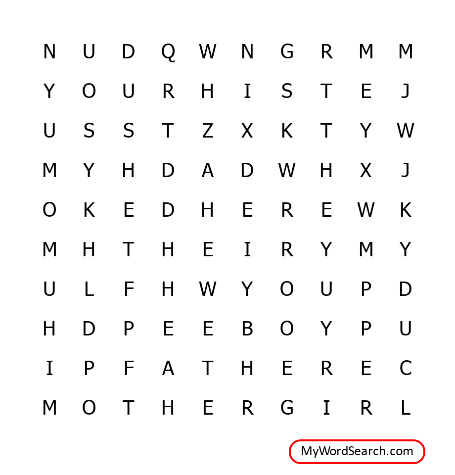 Kinder Sight Words - People