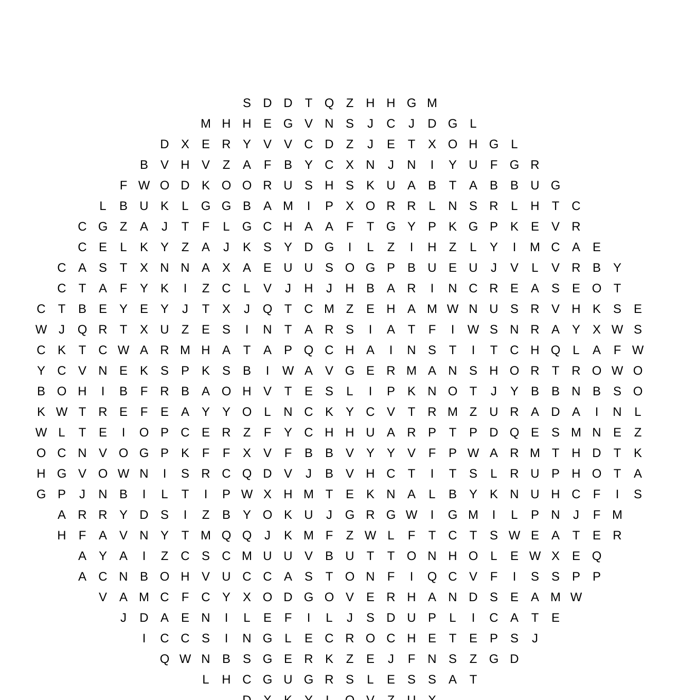 Knitting Word Search