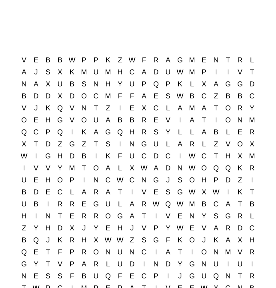 L23 Spelling Word Search