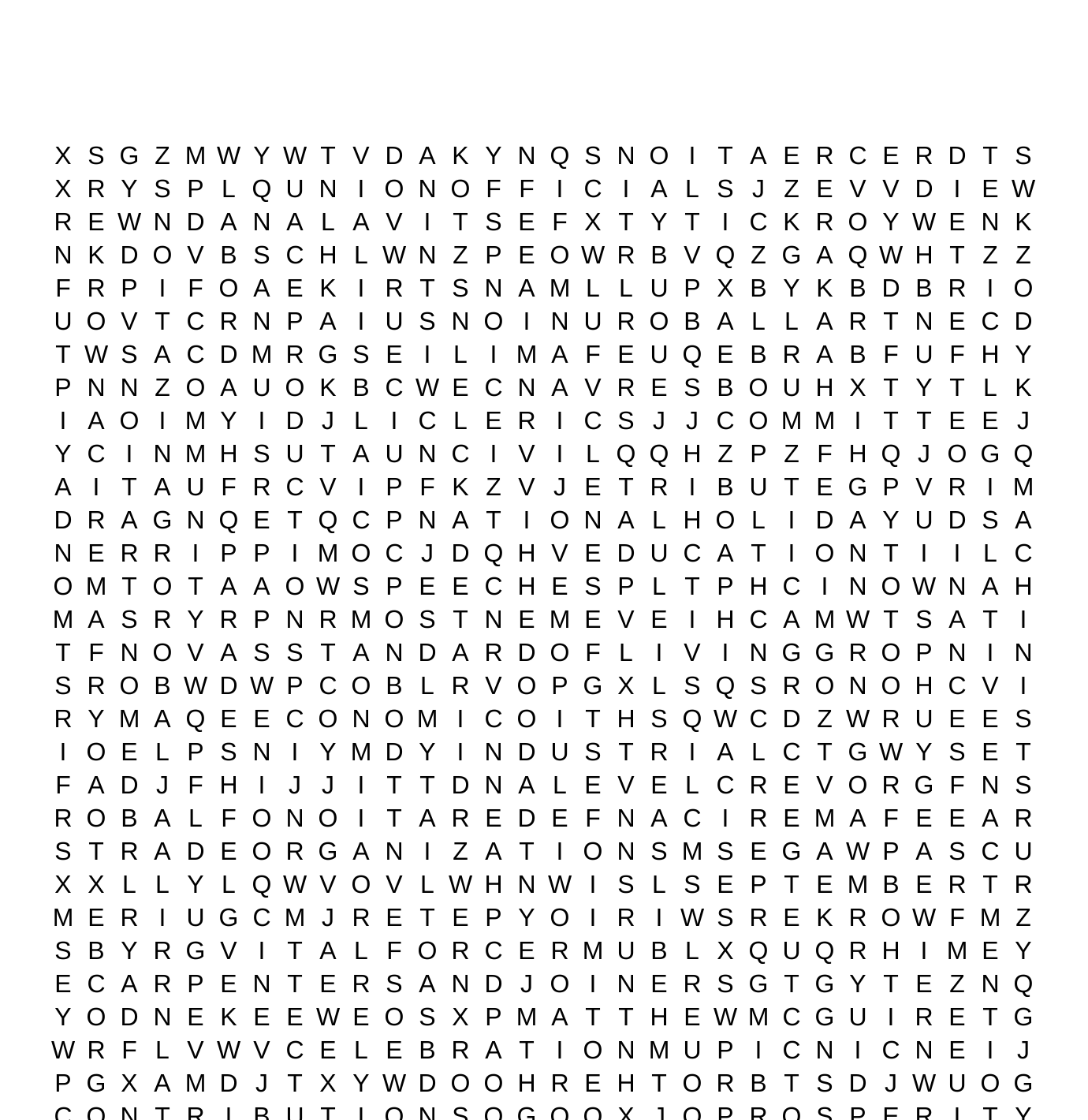 Labor Day Word Search