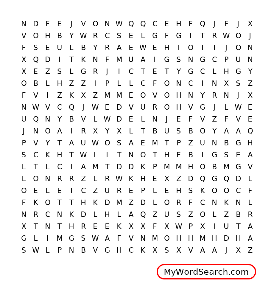 Langston Hughes Word Search