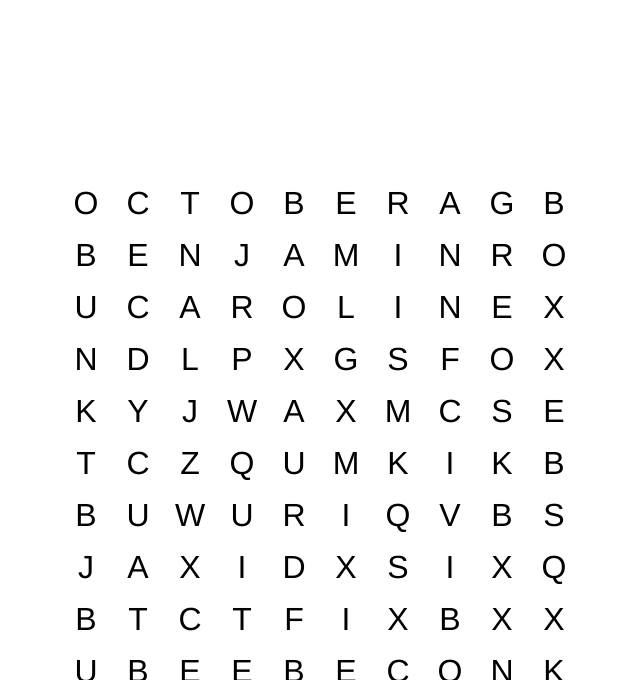 Lesson 16 Word Search
