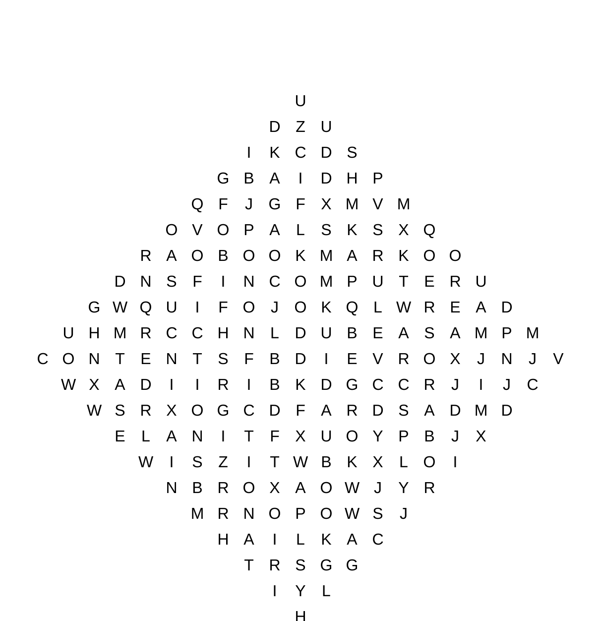 Library Word Search