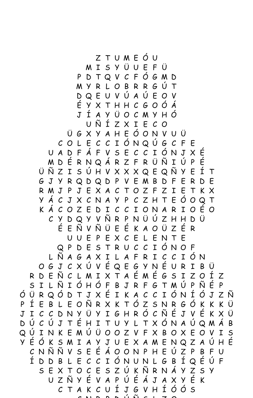 Lista # 19 Palabras con cc y x 2/3/20