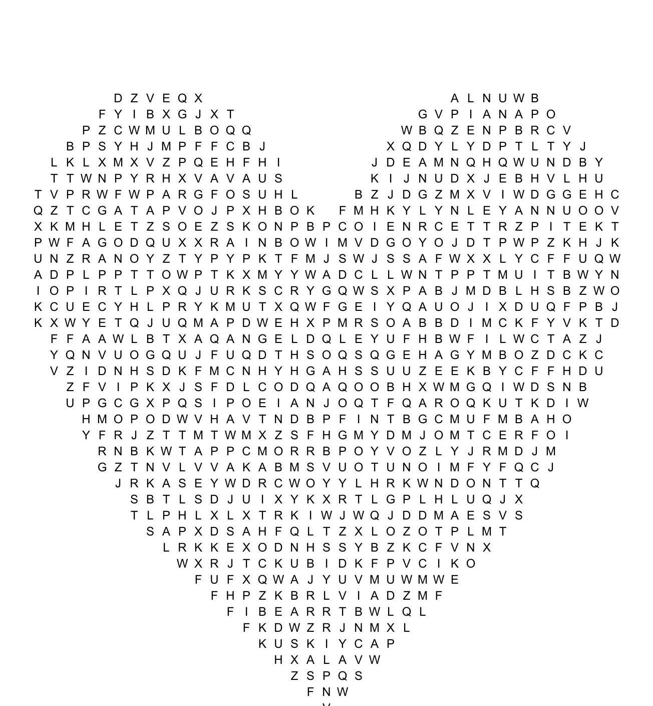 Lynley-Anns' Heart Word Search