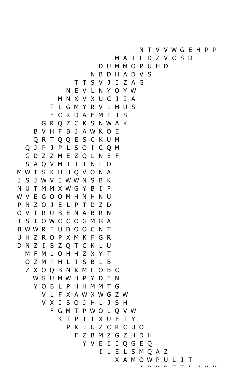 /M/ Word Search