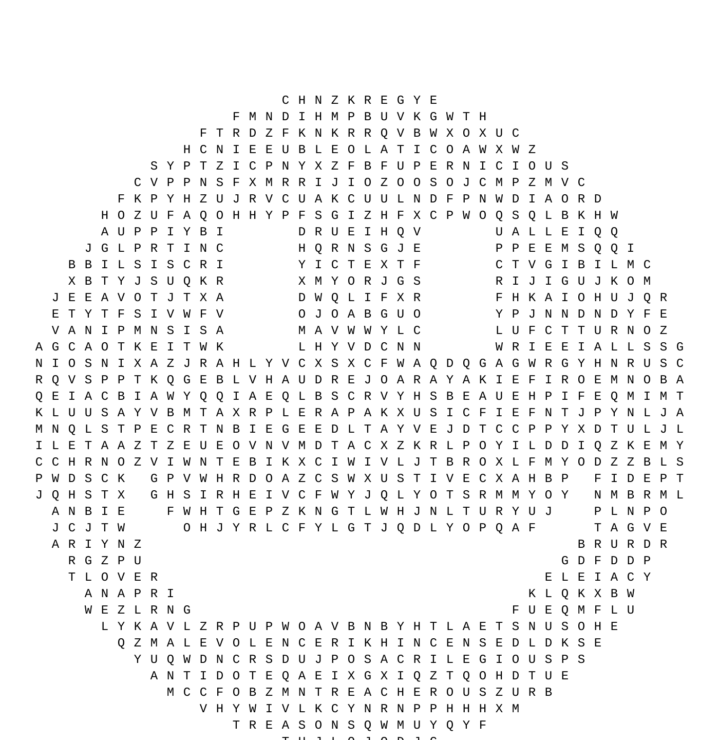 Macbeth Unit Vocabulary Extra Credit Word Search