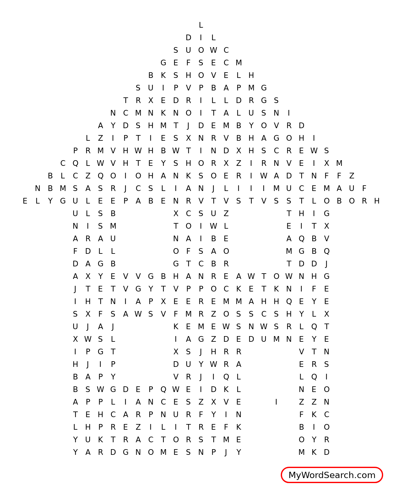 Mandye's Hardware Store Puzzle