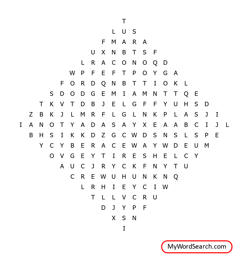 Mandye's NASCAR Puzzle
