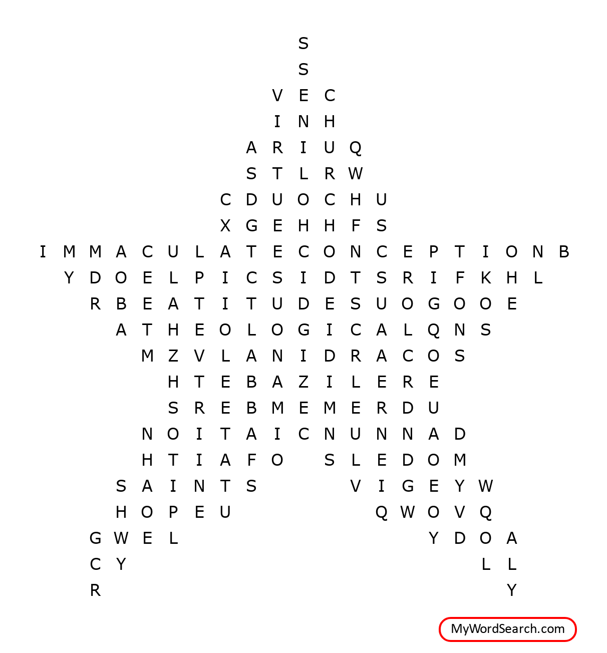 Mary Our Model of Virtue