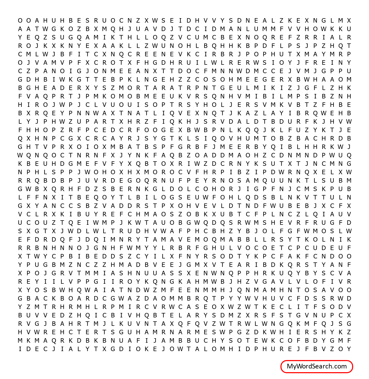 Masonry Word Search