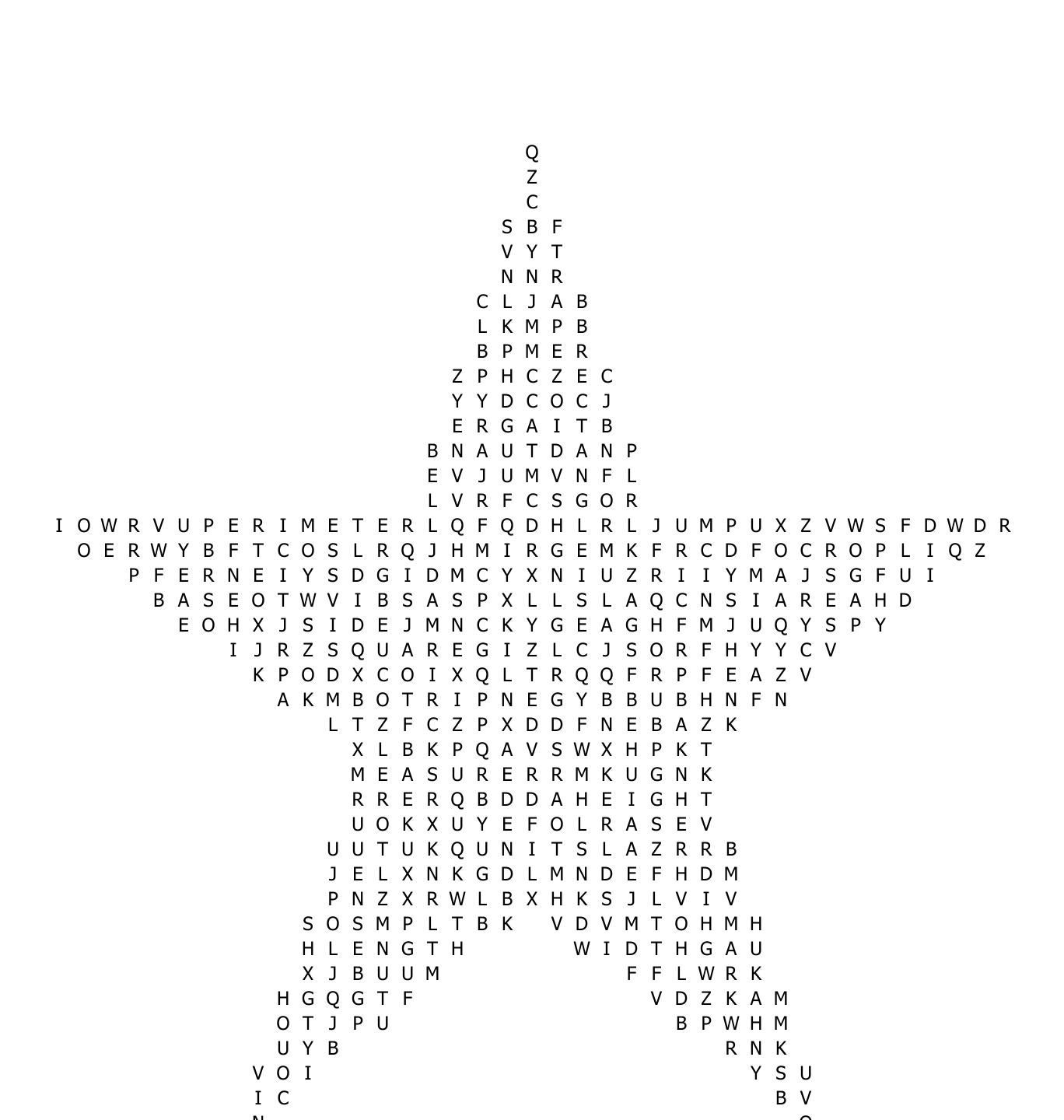 Math - 2D Measurement - grade 7