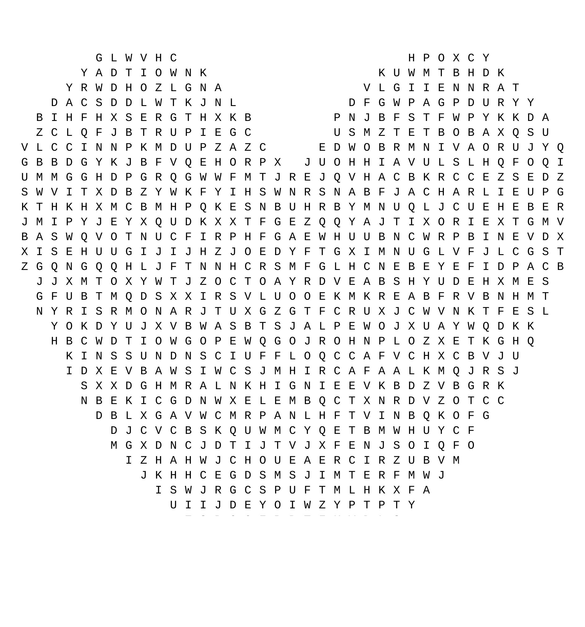 Mawmaw word search