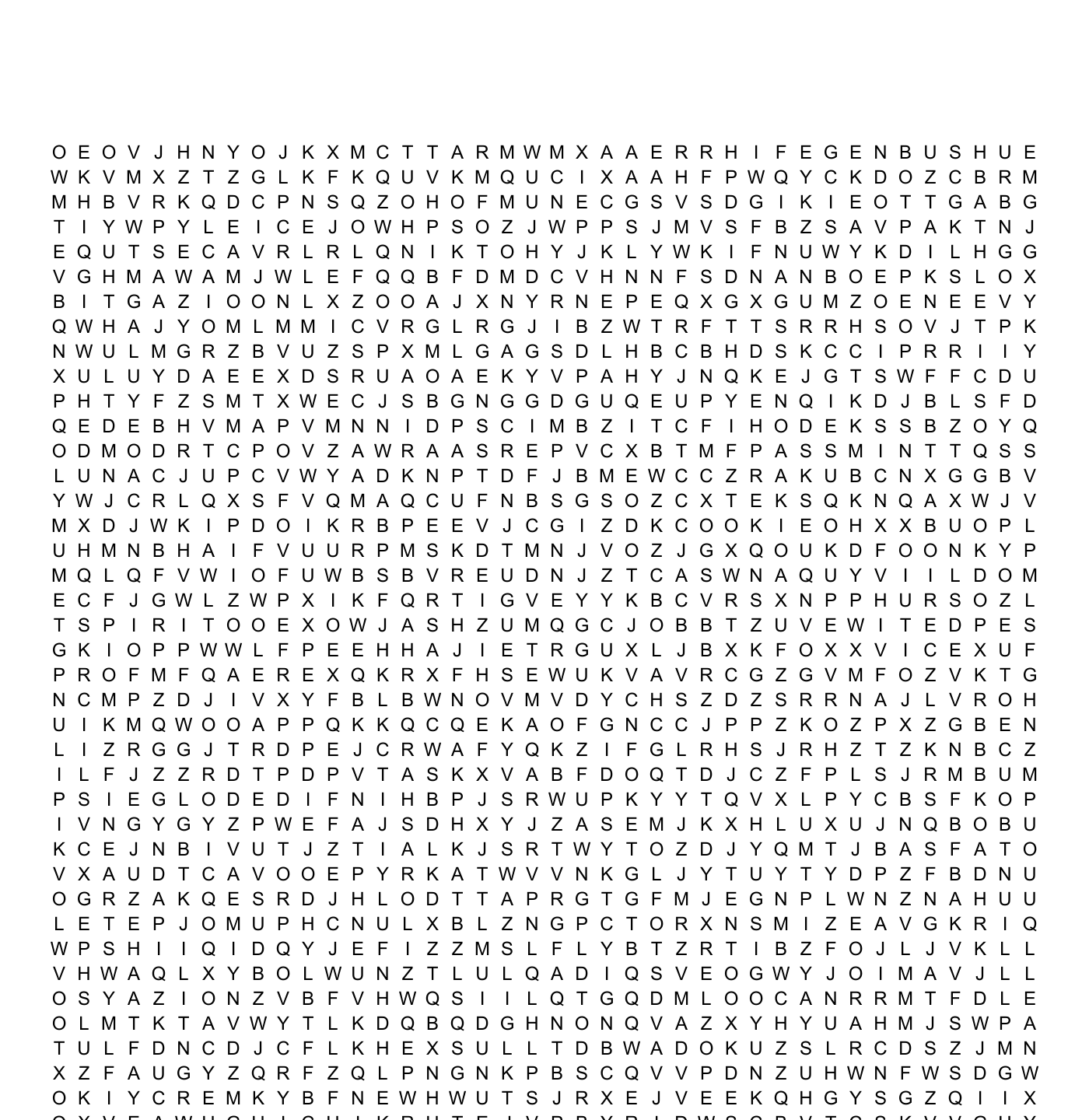 Mercy Word Search