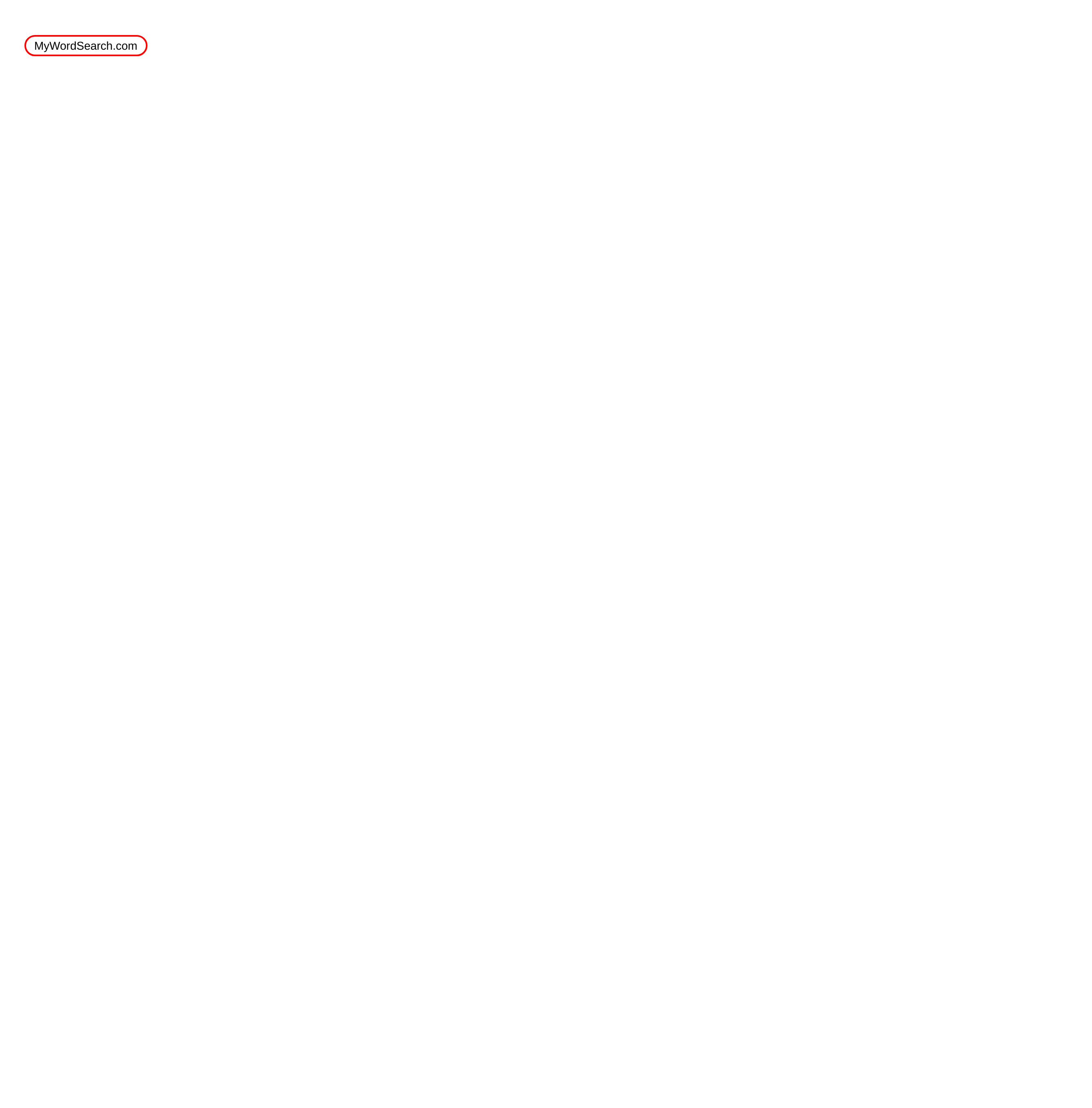 Mind Olympics Wordsearch