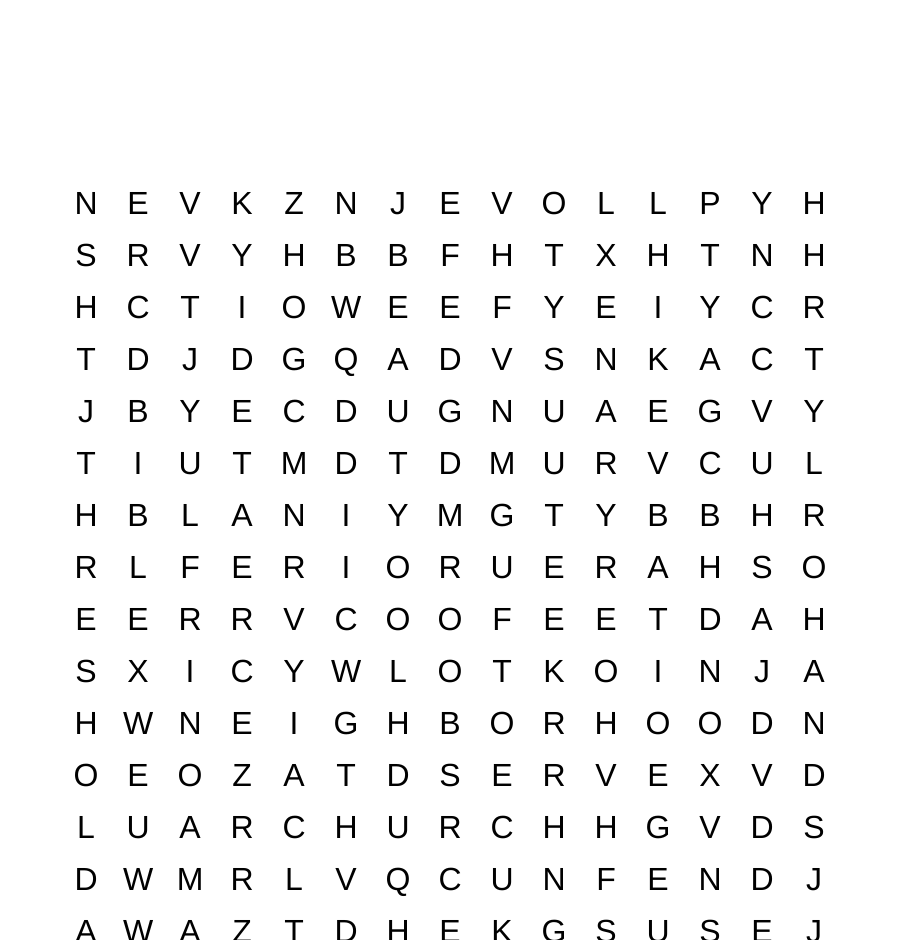 Mission Word Search