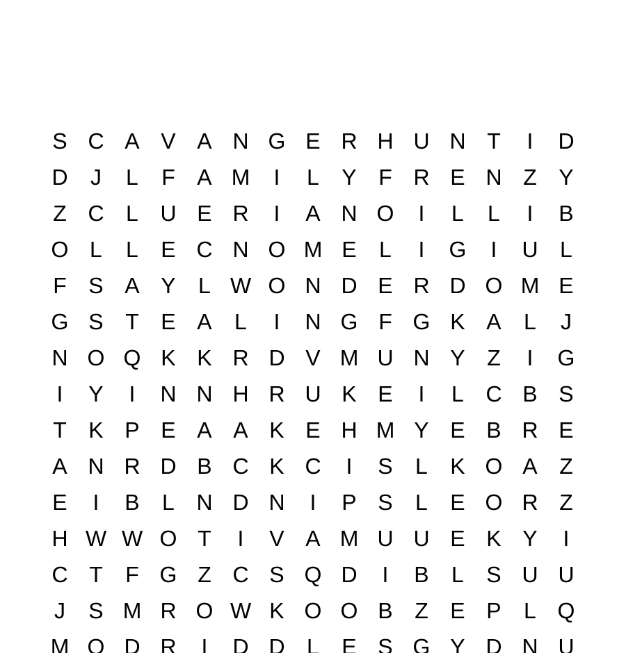 Mr. Lemoncello's Library Word Puzzle