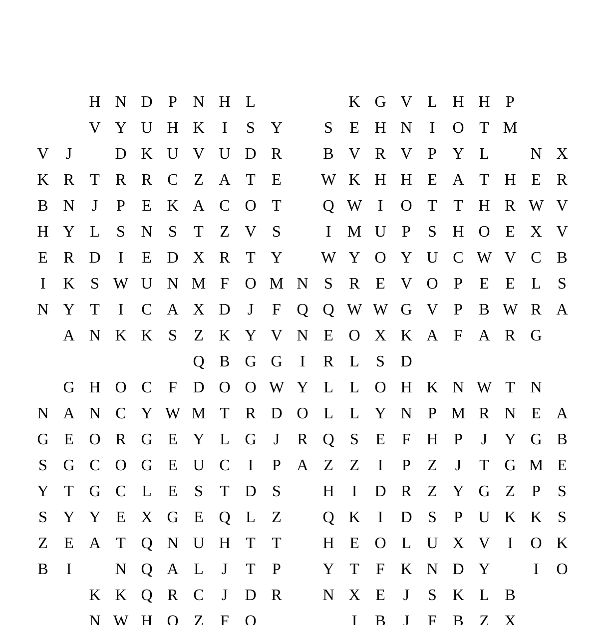 Mystery Word Search