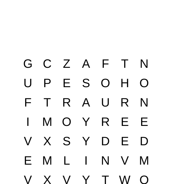 NUMBERS 1- 5 WORD SEARCH