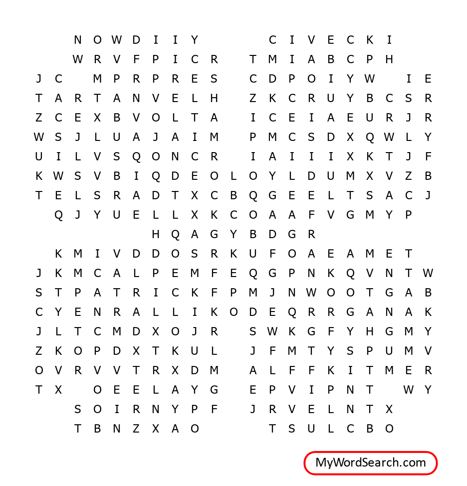 OD's Word Search