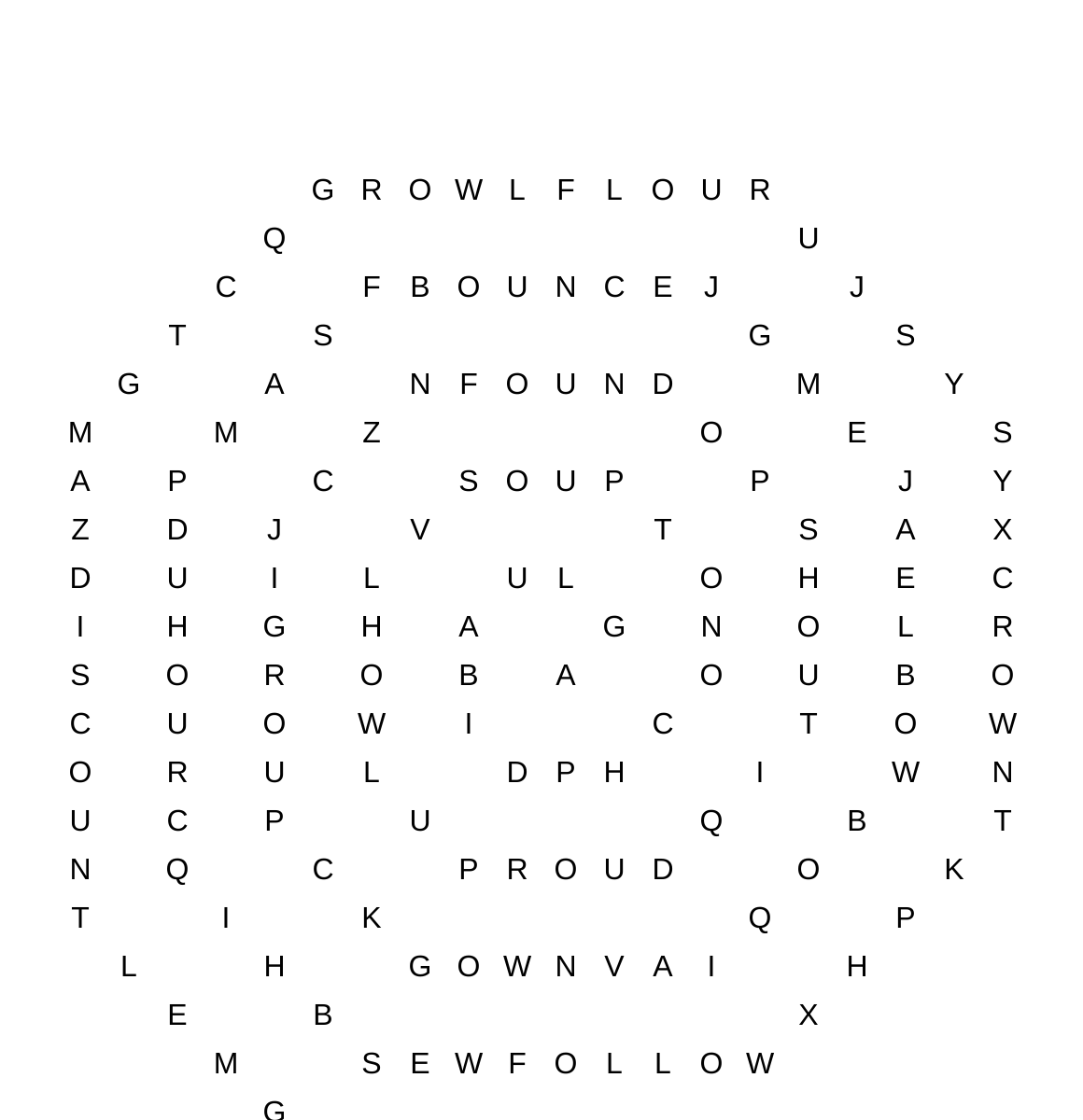 OU, OW two sounds
