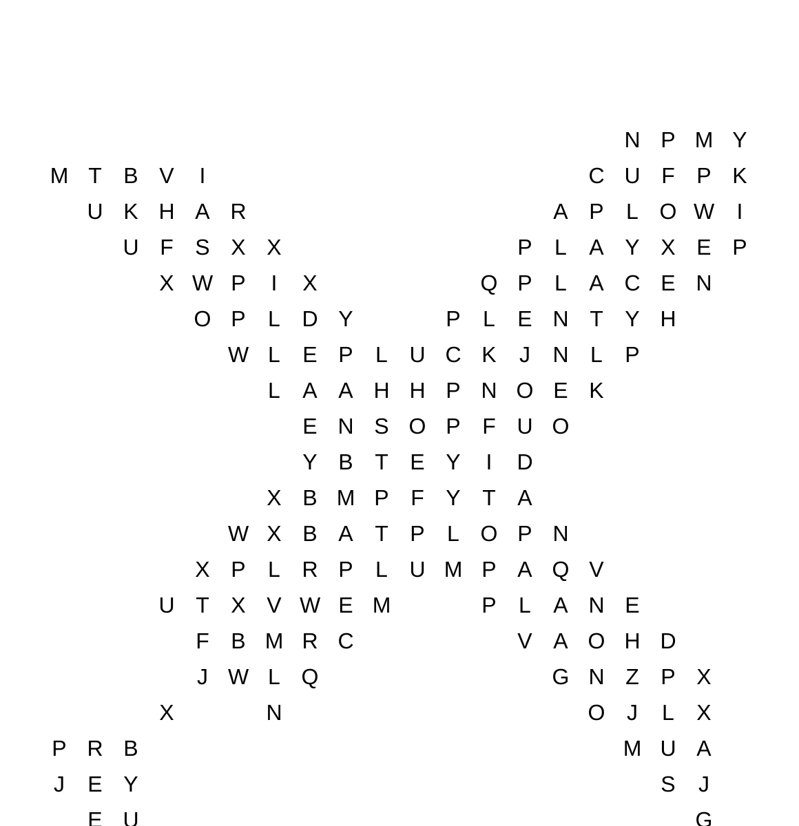 PL Wordsearch