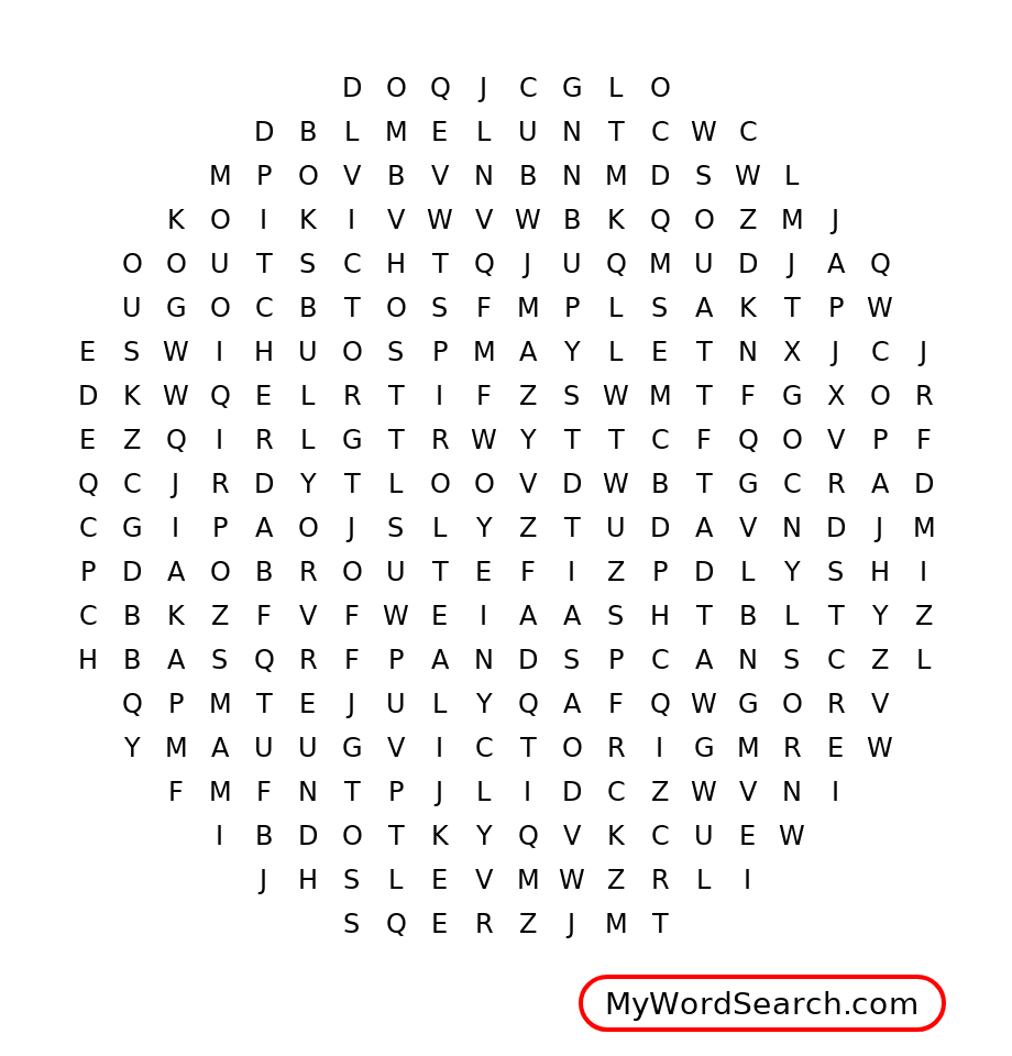 Paperboy Word Search!