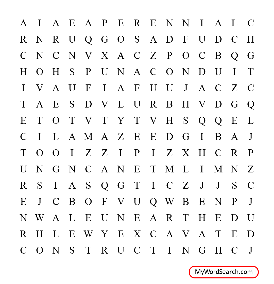 Petra, Jordan Word Search