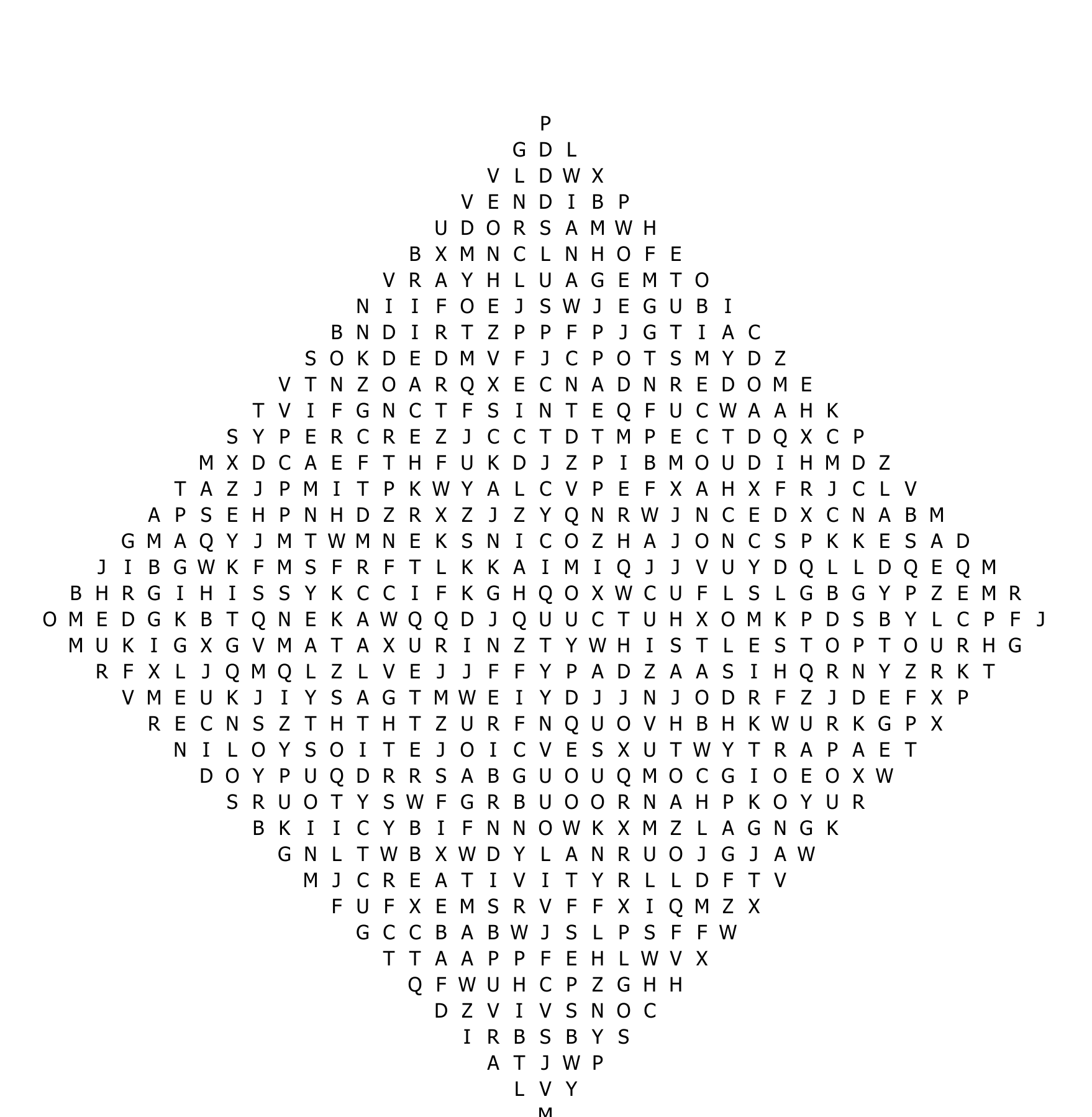 Pink Diamond Word Search