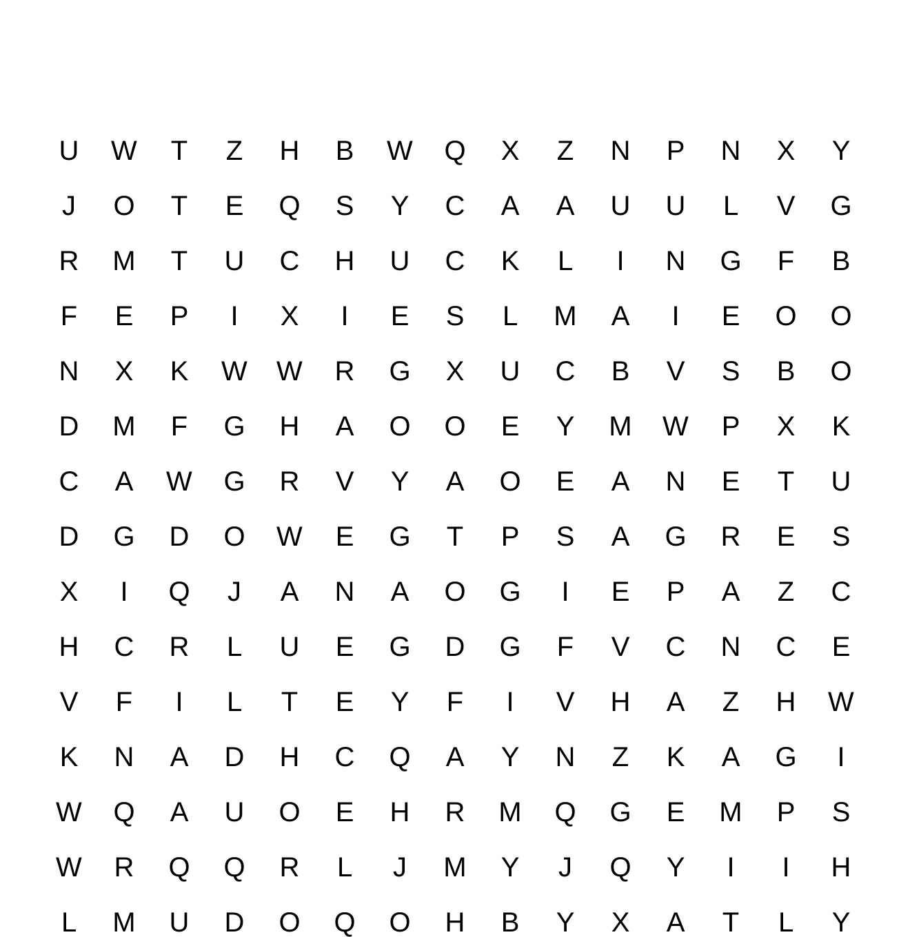 Pixie Piper Word Search