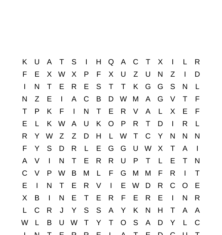 Prefix - inter - Answers