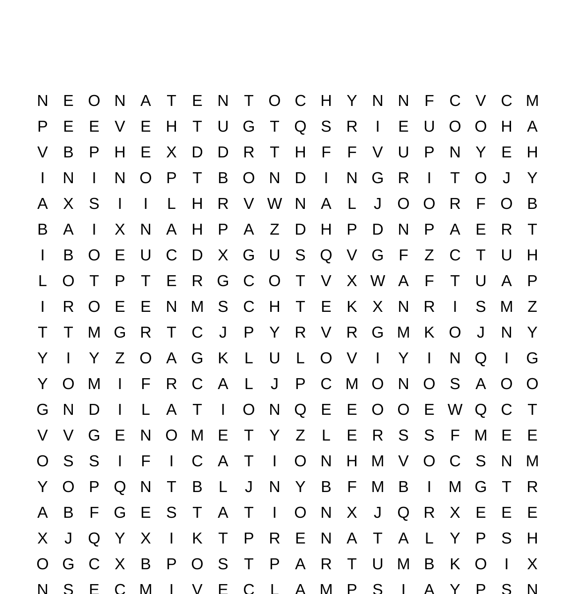 Pregnancy & Childbirth Wordsearch