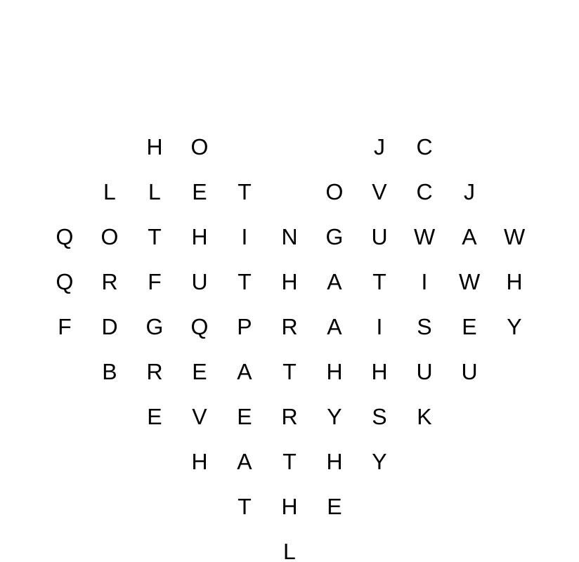 Psalm 150:6a - Praise Word Search