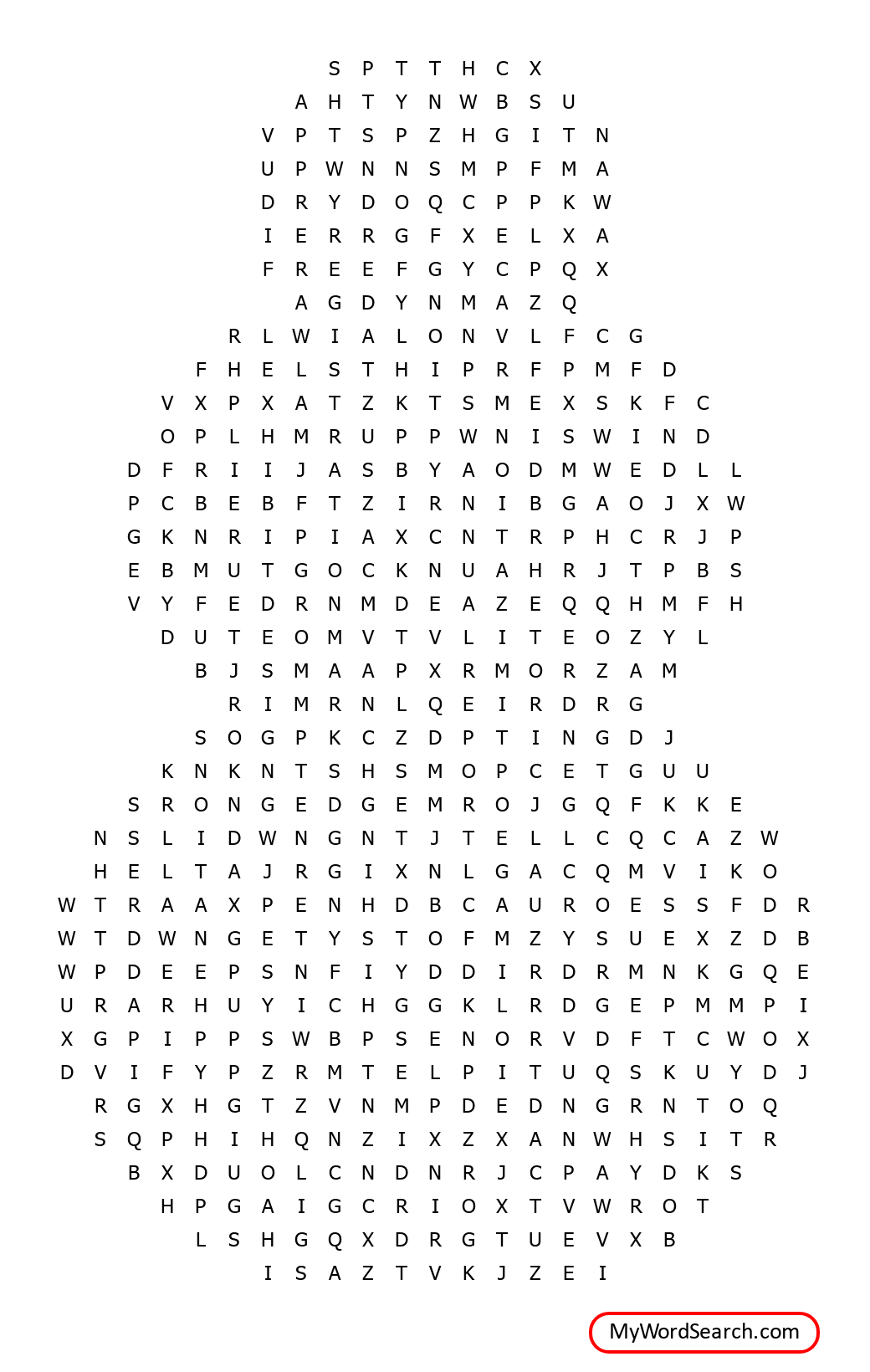 Q2 W16 Word Search